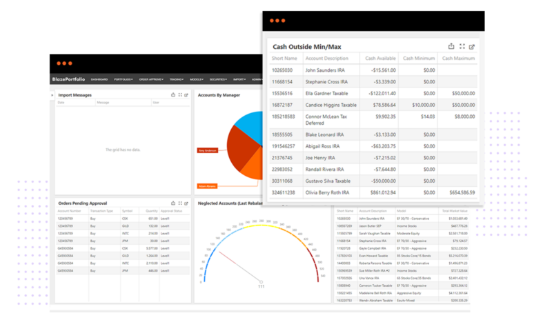 Cash Management – Blaze Portfolio